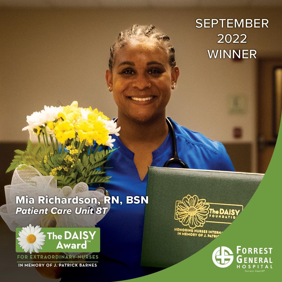 Mia Richardson | DAISY Foundation