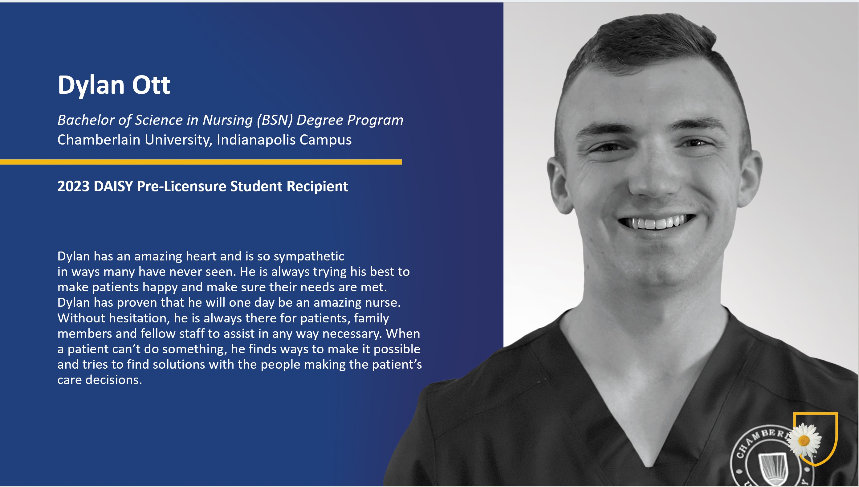 Dylan Ott | DAISY Foundation